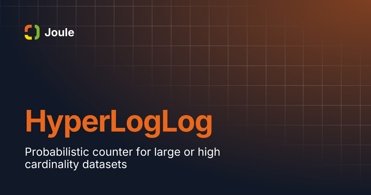 HyperLogLog | Joule