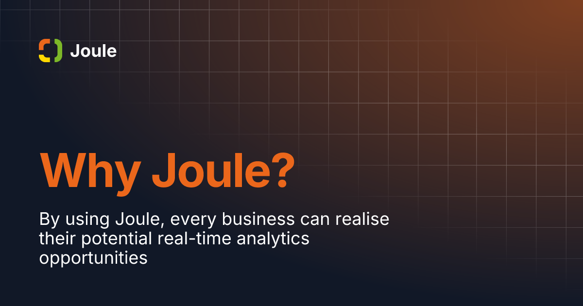 Why Joule? | Joule Why Joule? | Joule