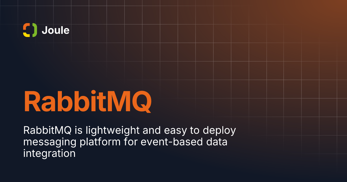 RabbitMQ | Joule